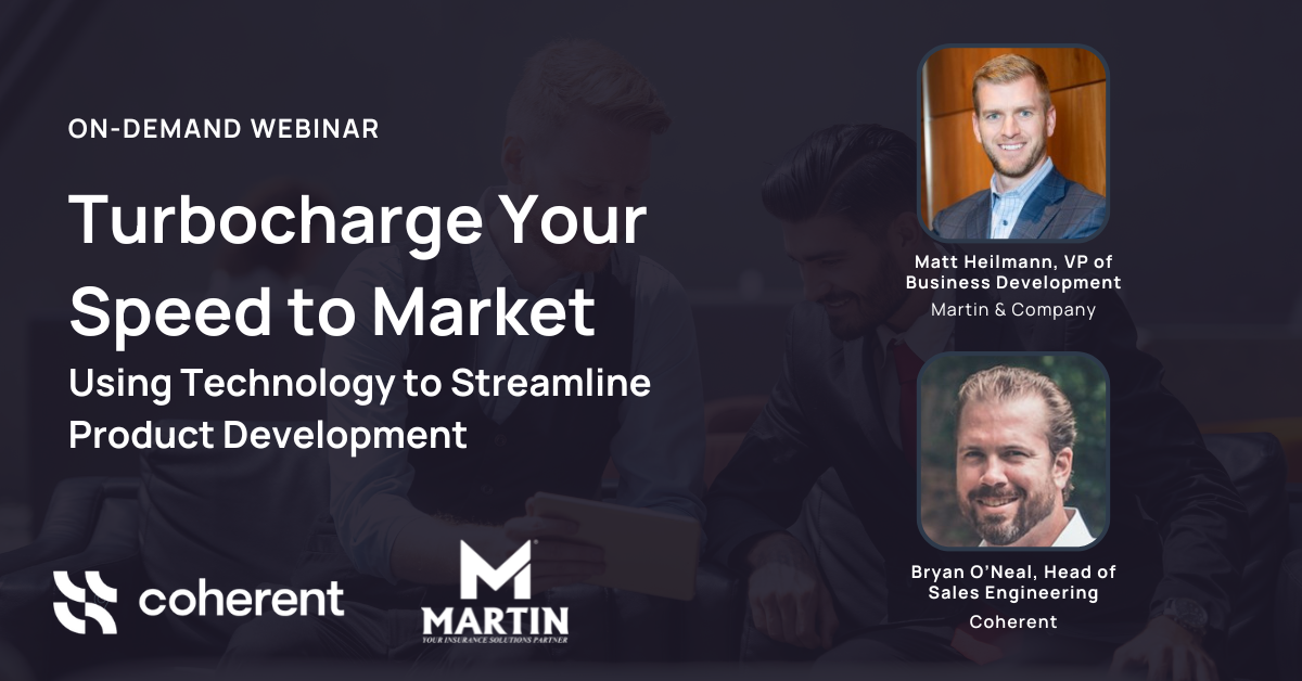 Turbocharge Speed to Market | Webinar On-Demand | Coherent Resources